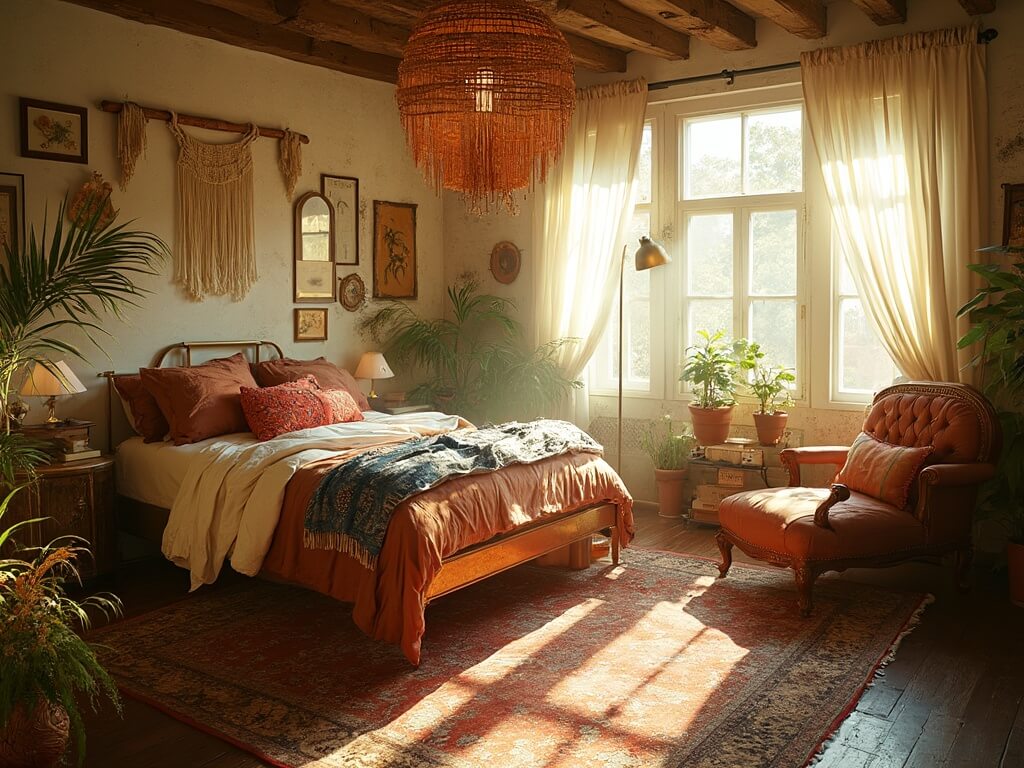Boho Bedroom Vintage Decor: Crafting Your Dream Eclectic Sanctuary ...