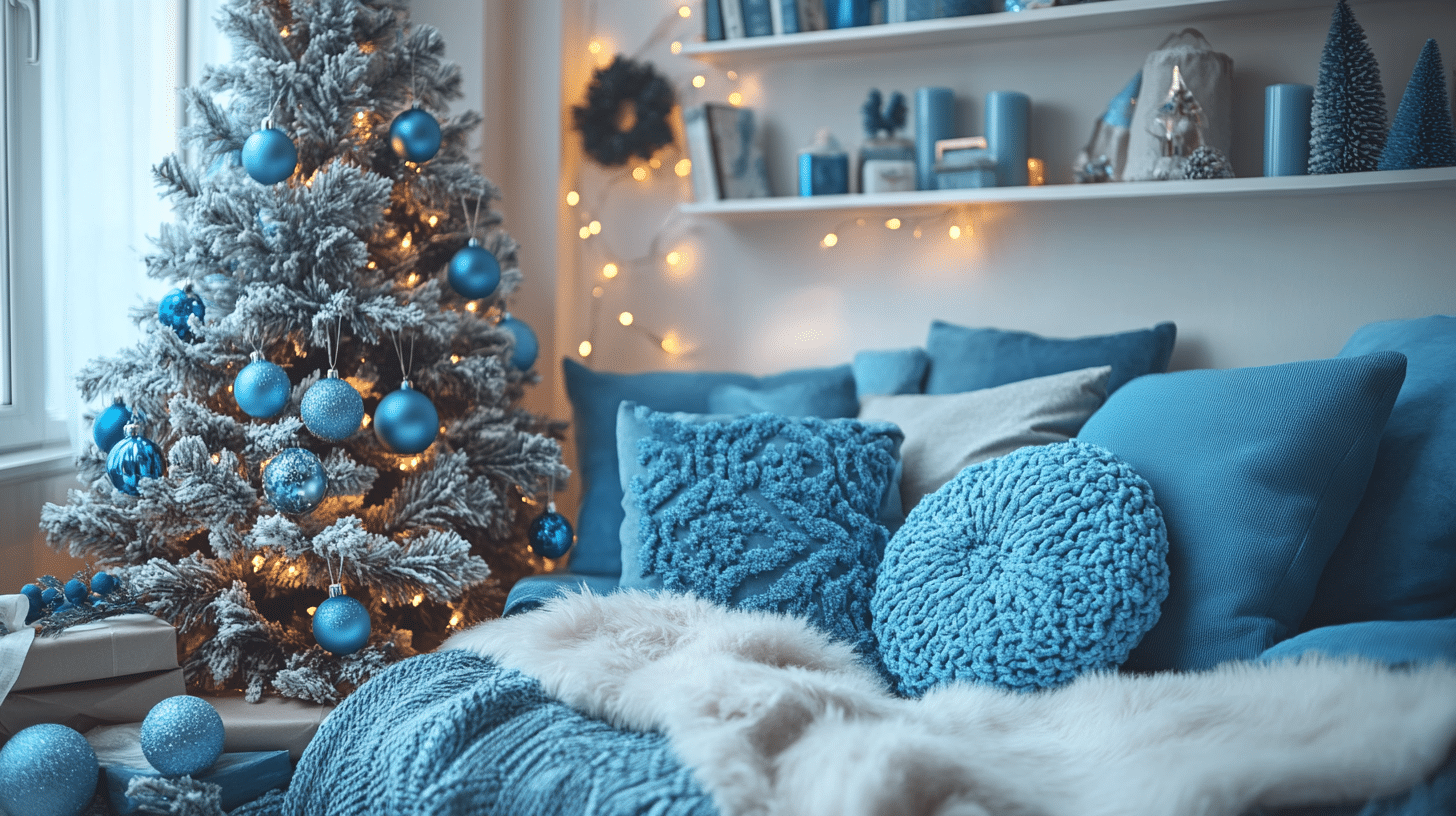 25 Blue Christmas Decor Ideas for a Bright Frosty Holiday ...