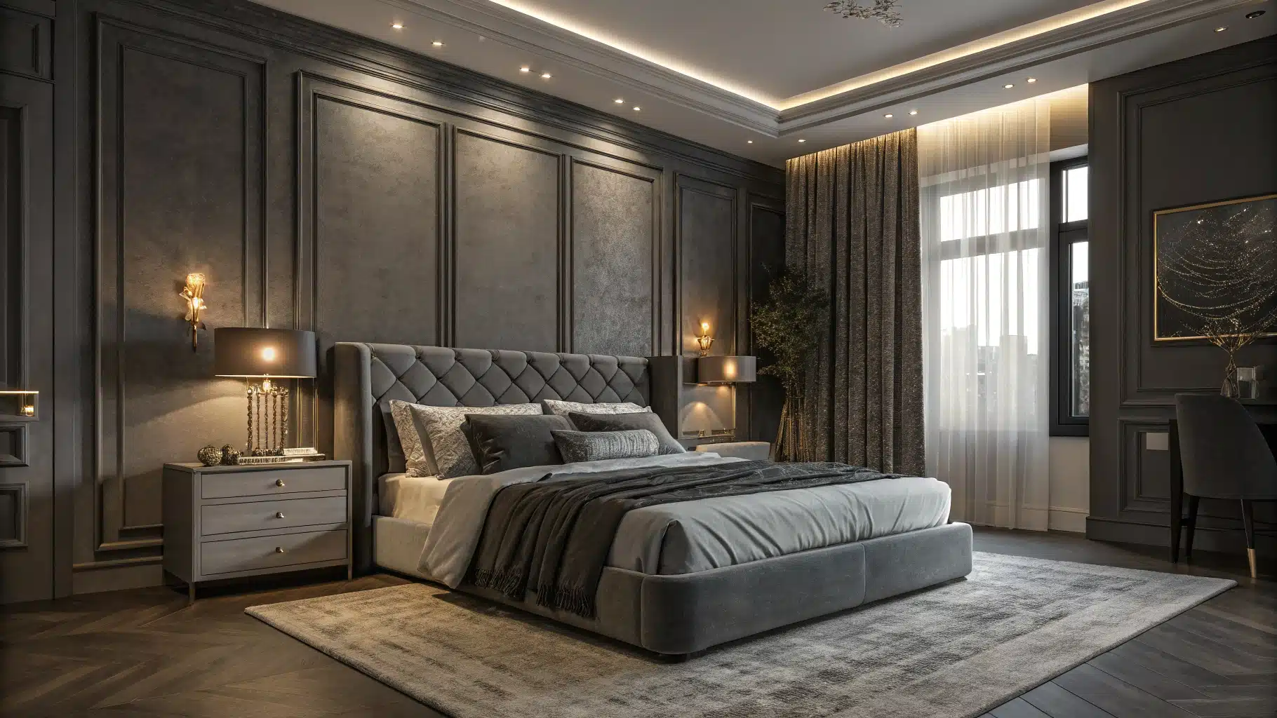 27 Dark Grey Bedroom Ideas That Create A Cozy And Elegant Retreat ...